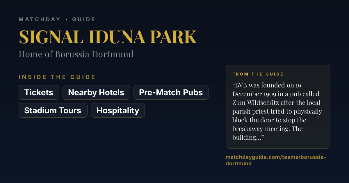 How to Buy Borussia Dortmund Tickets (2025/26 Guide)