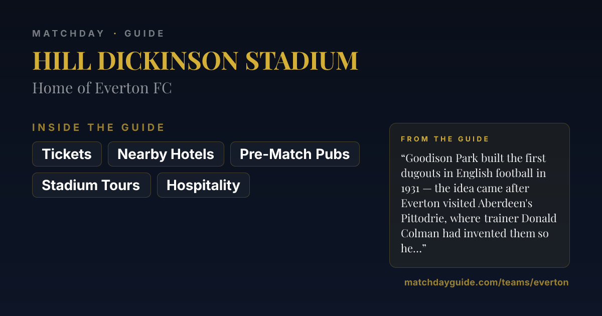 How to Buy Everton FC Tickets (2025/26 Guide)